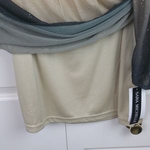 Sara Michelle | Tops | Sara Michelle Ombre Glitter Keyhole Back Top Pxl ...